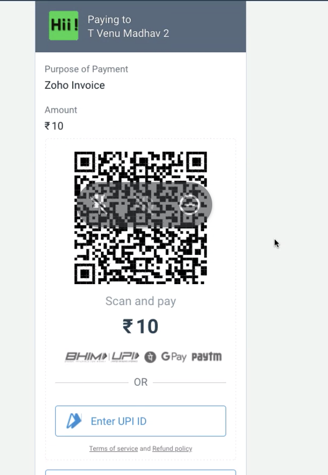 Steps To Integrate Instamojo Payment Gateway With Zoho Invoice Instamojo Help Center